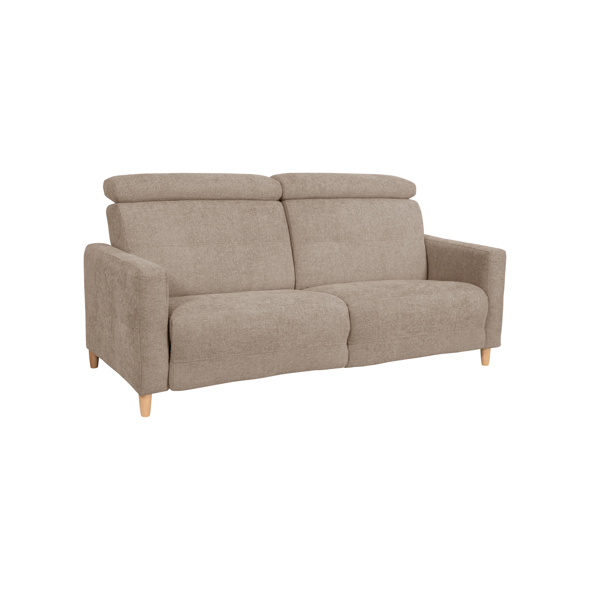 Canapé tissu Chambord INNOV'STYLE - Beige - 3 places | Camif