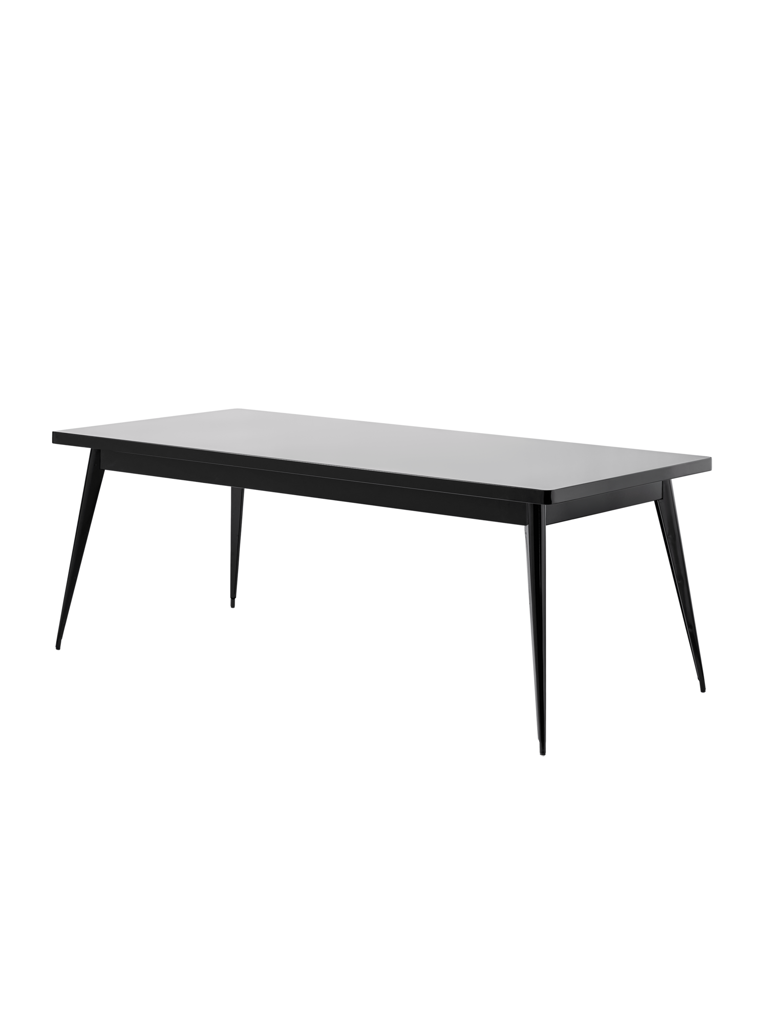 Table 55 Tolix - Noir Foncé - 200 x 95 cm | Camif
