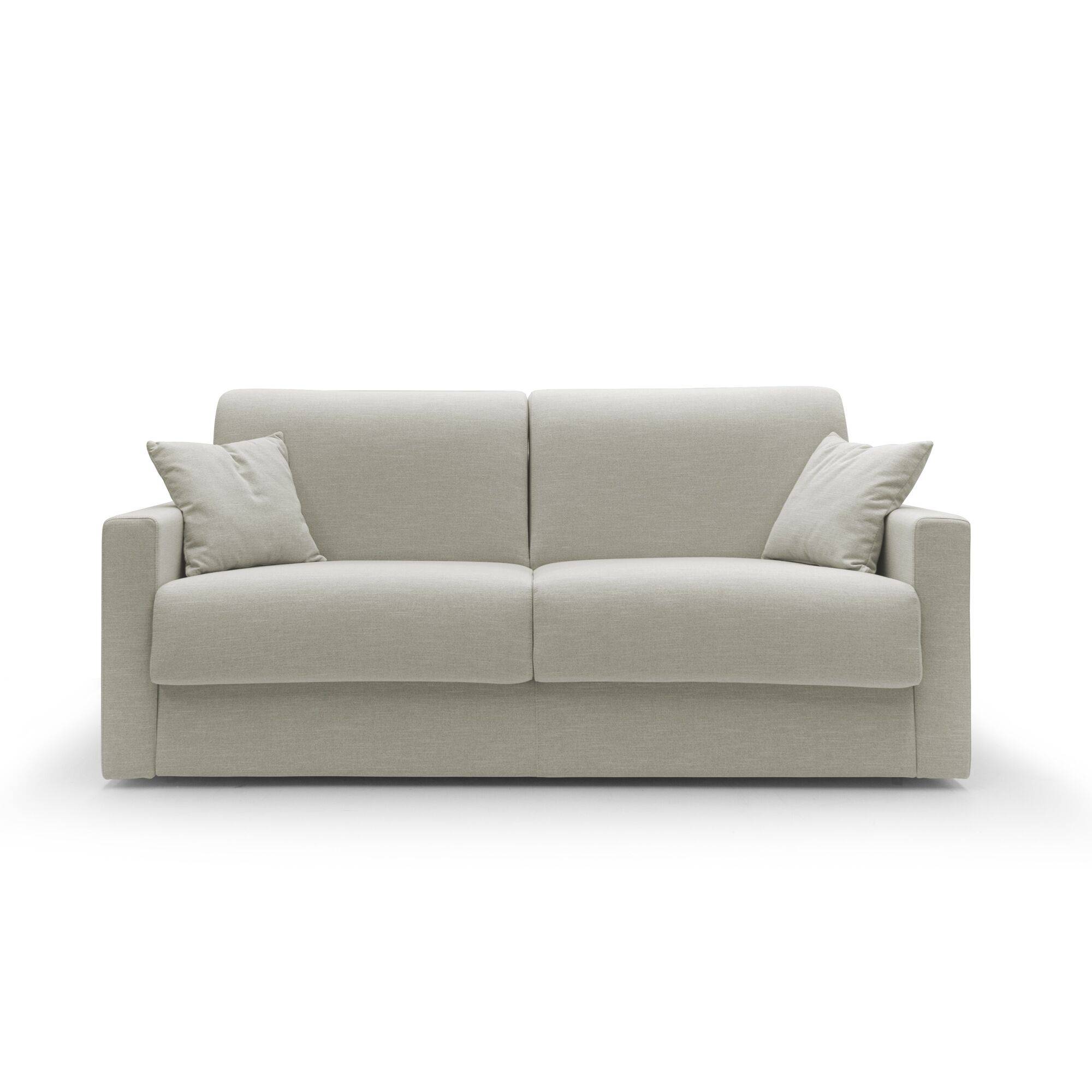 Canapé tissu recyclé déhoussable Aubin - Lin - Grand 3 places | Camif