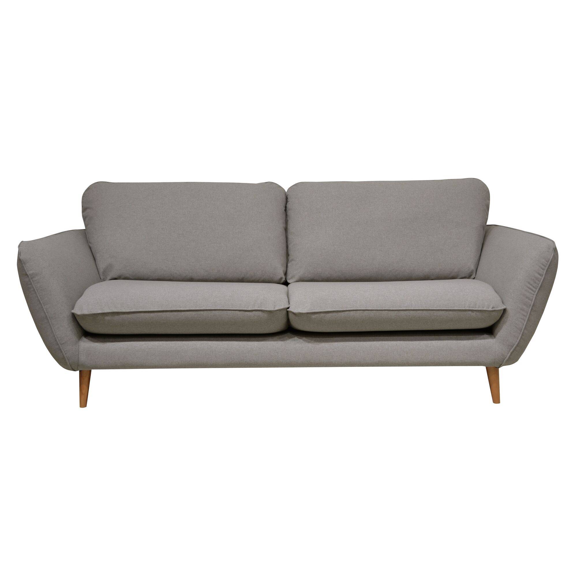 Canapé microfibre aspect cuir Pittsburgh CAMIF