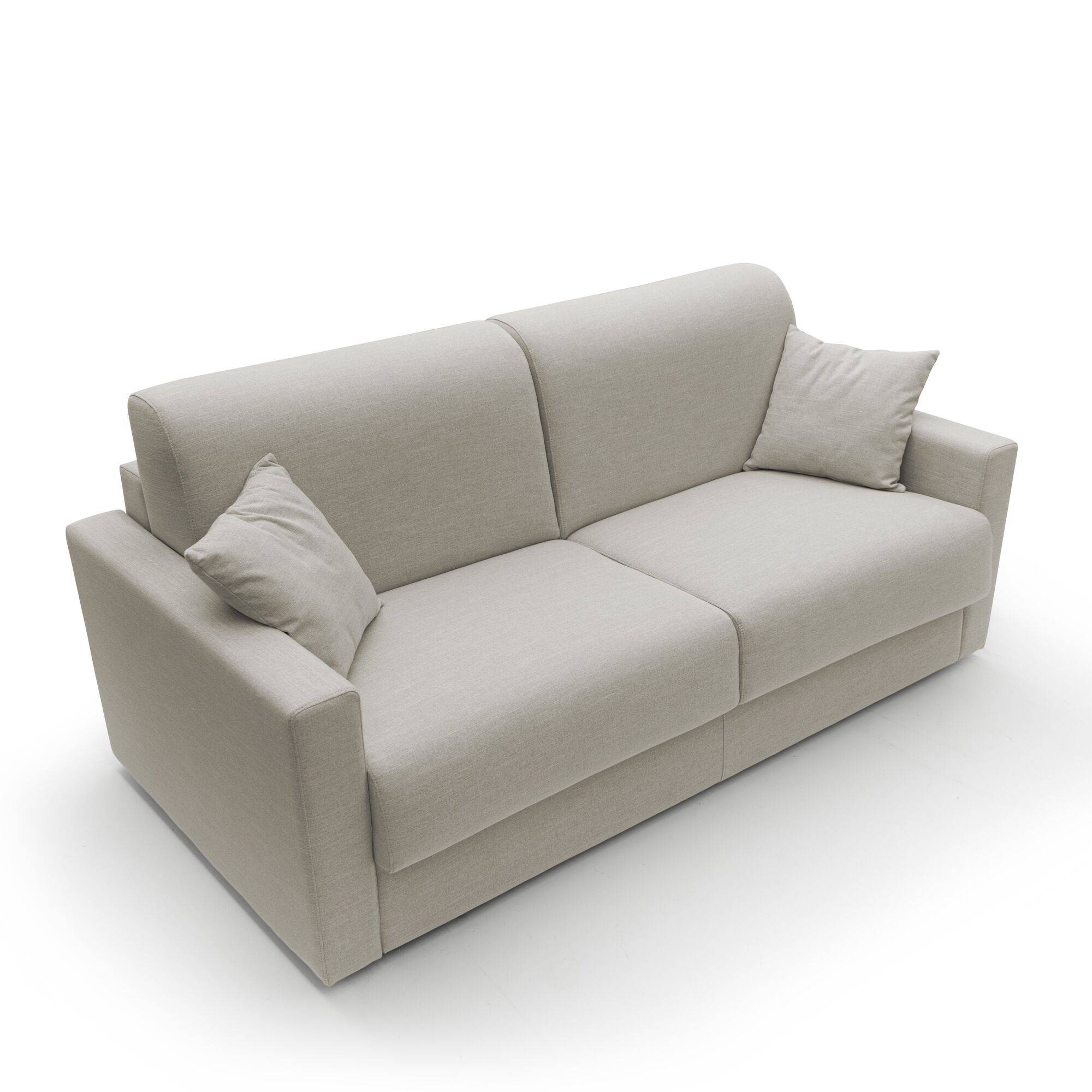 Canapé tissu recyclé déhoussable Aubin - Lin - Grand 3 places | Camif