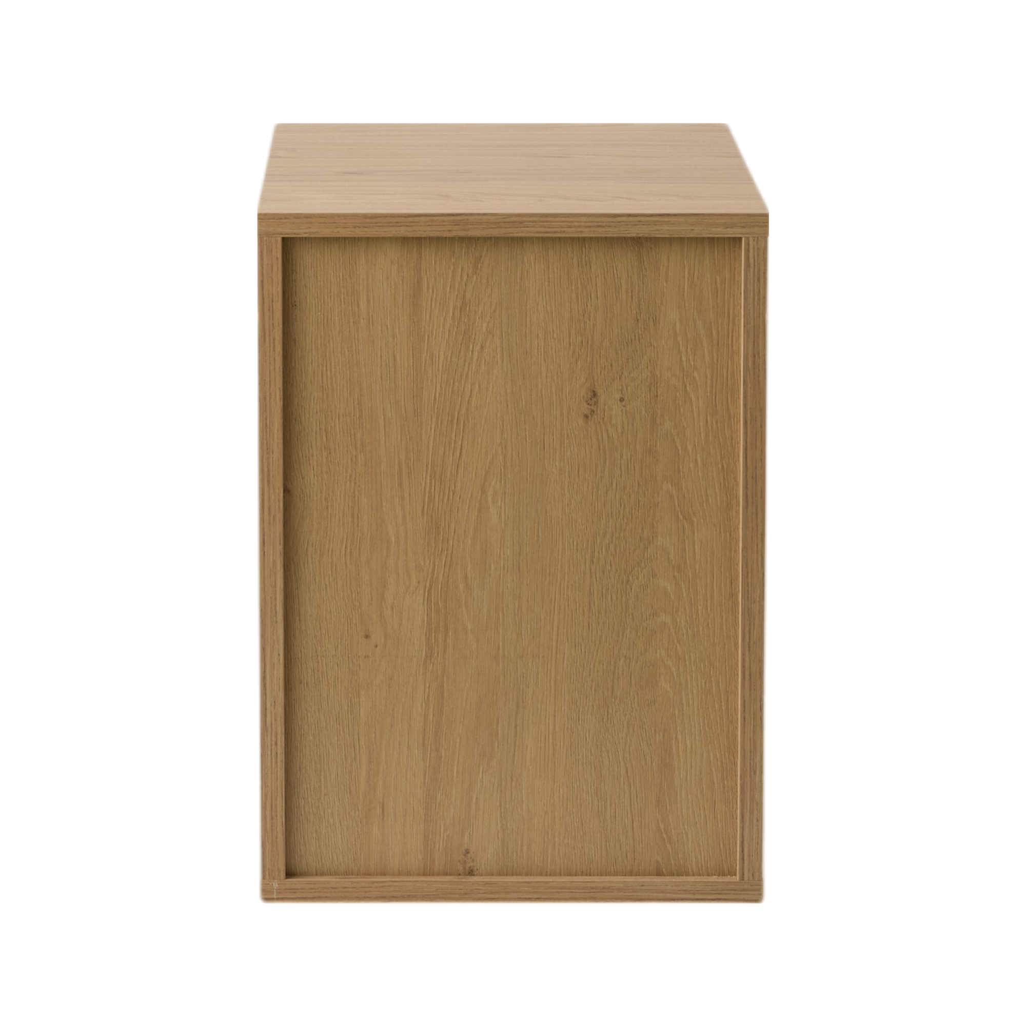 Caisson de bureau décor bois 1 tiroir 1 porte Simon | Camif