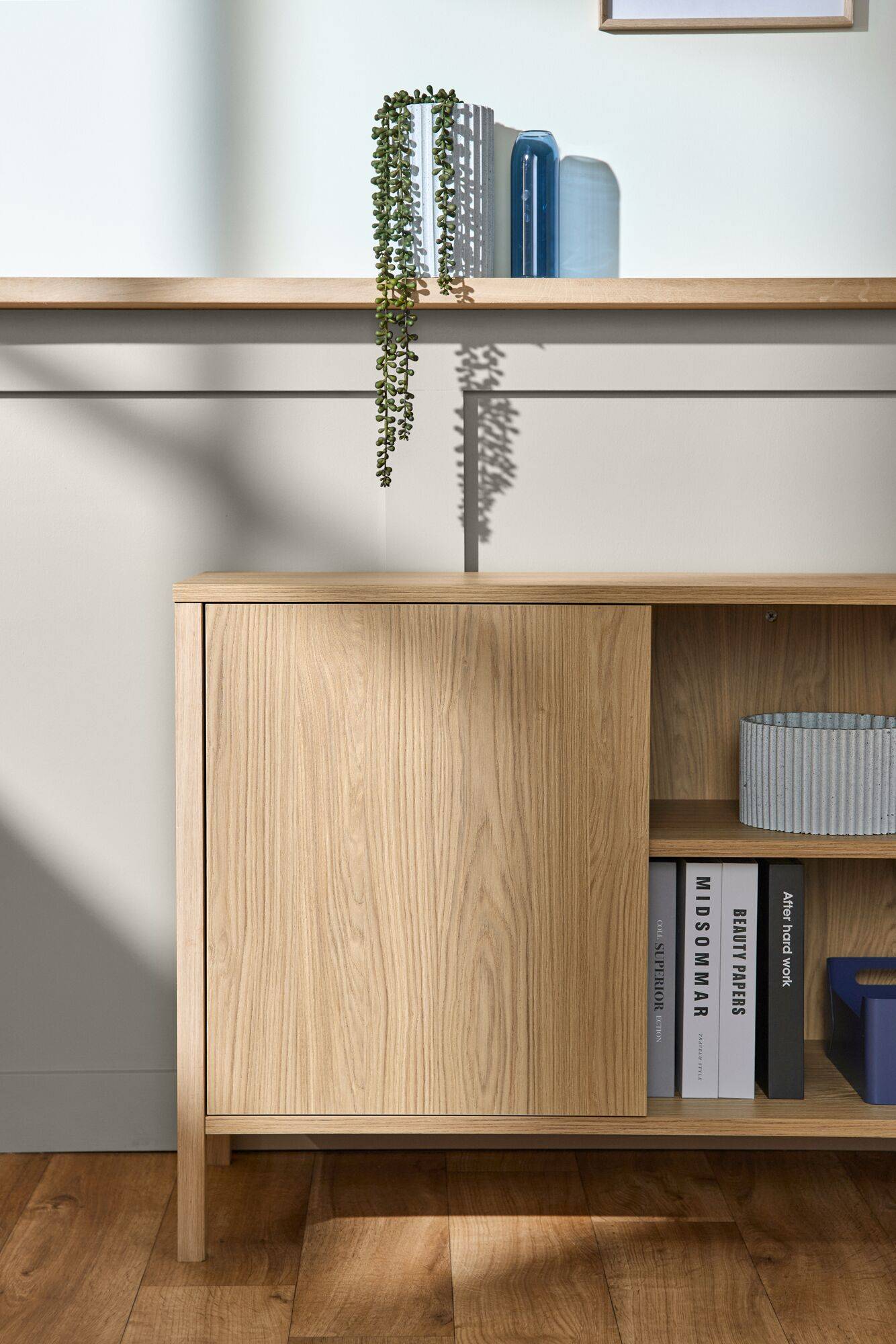 Buffet 3 portes décor bois Simon | Camif