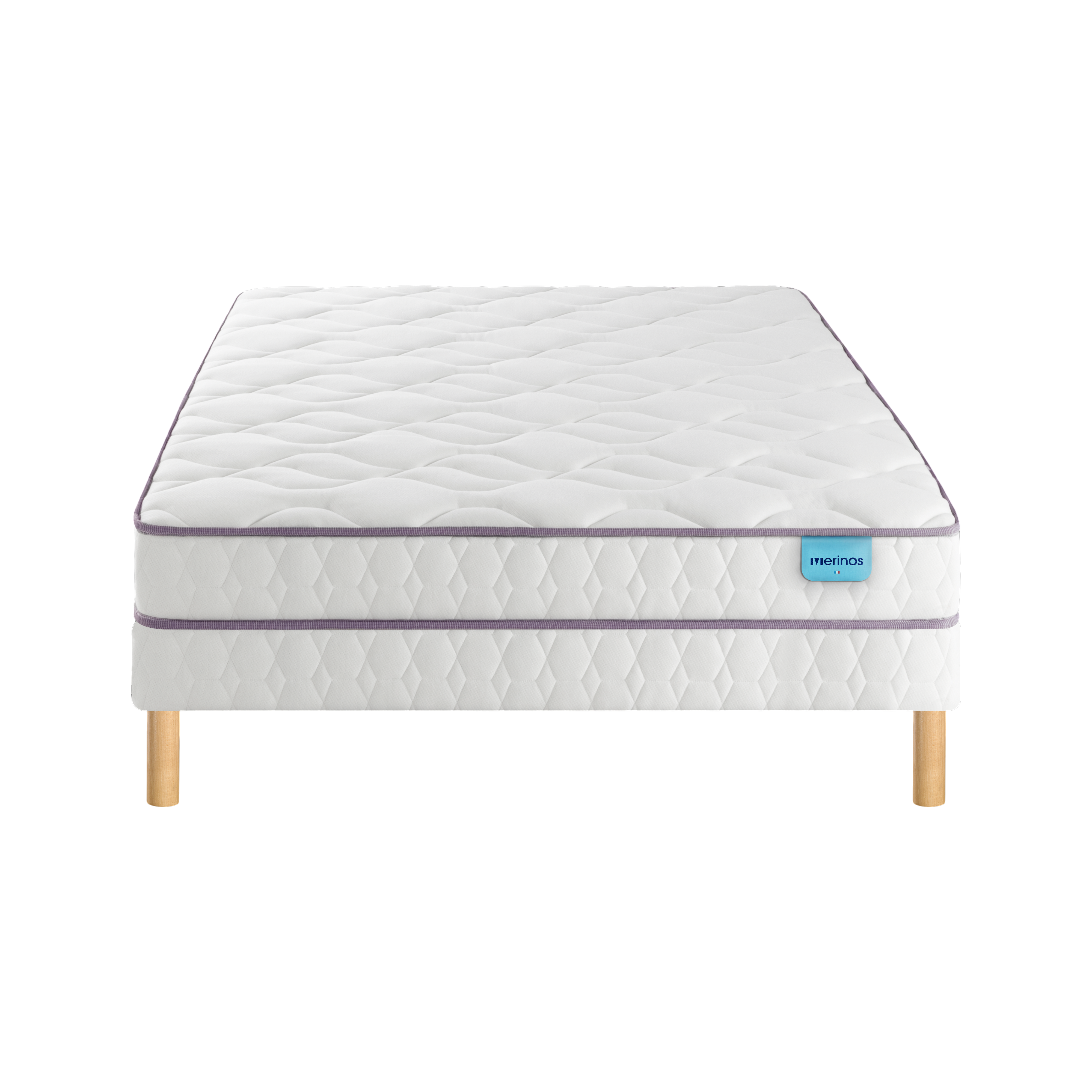 MERINOS Ensemble sommier et matelas Happy Lit - 140 x 190 cm | Camif