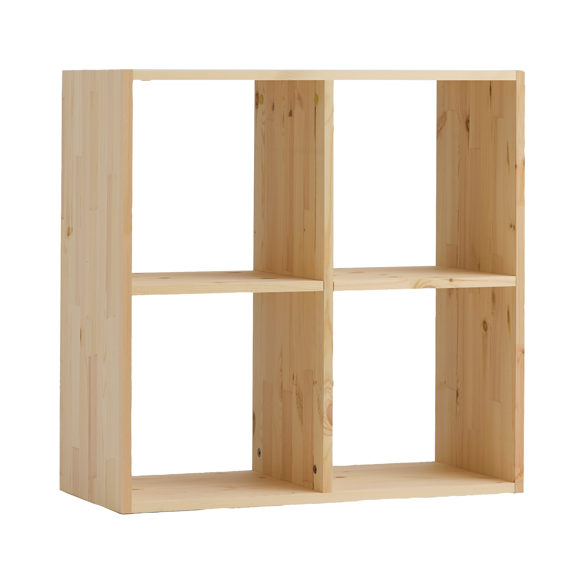 Etagère bois massif 2x2 cases Elio | Camif