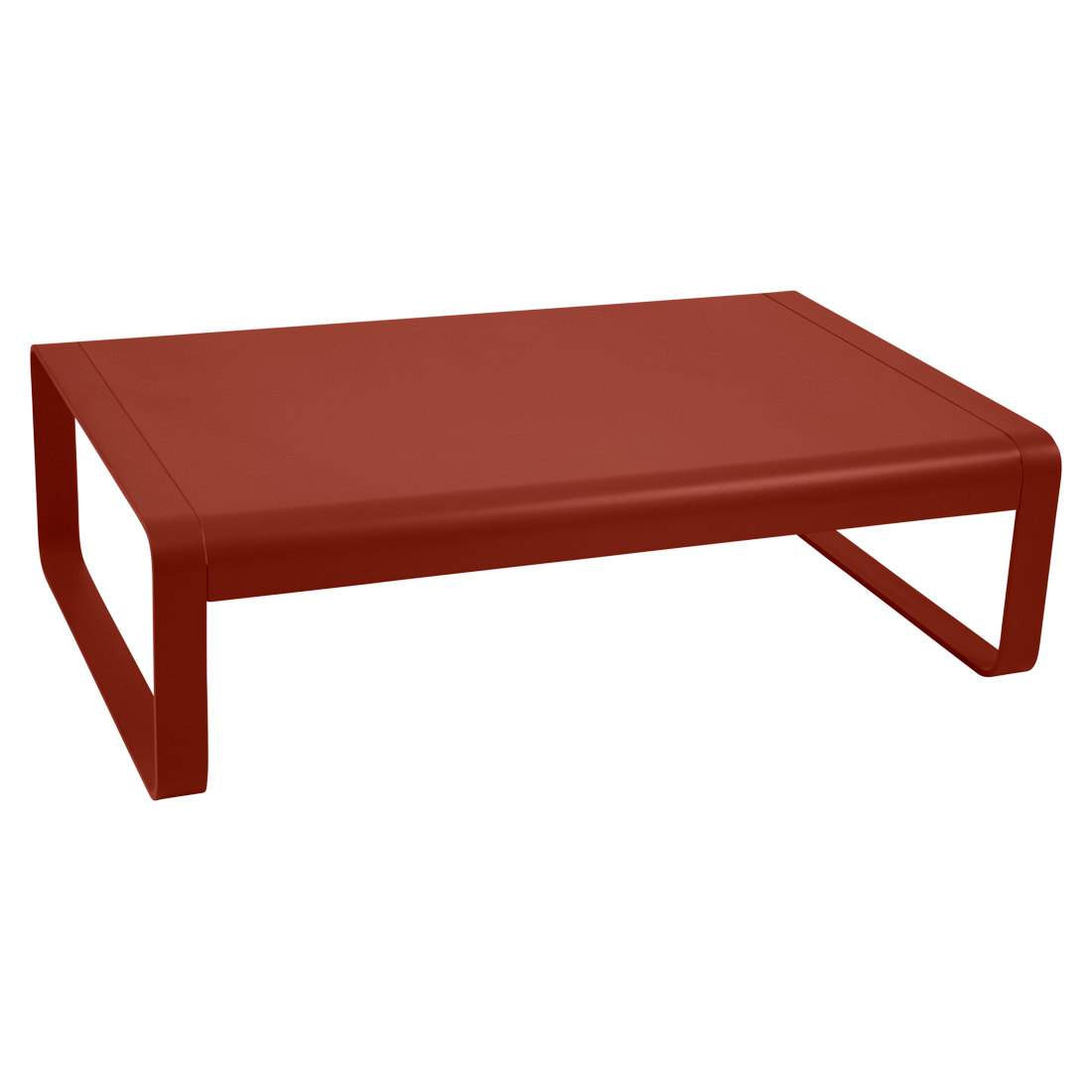 Table Basse Rectangulaire 103 x 75 cm Bellevie en Aluminium FERMOB ...