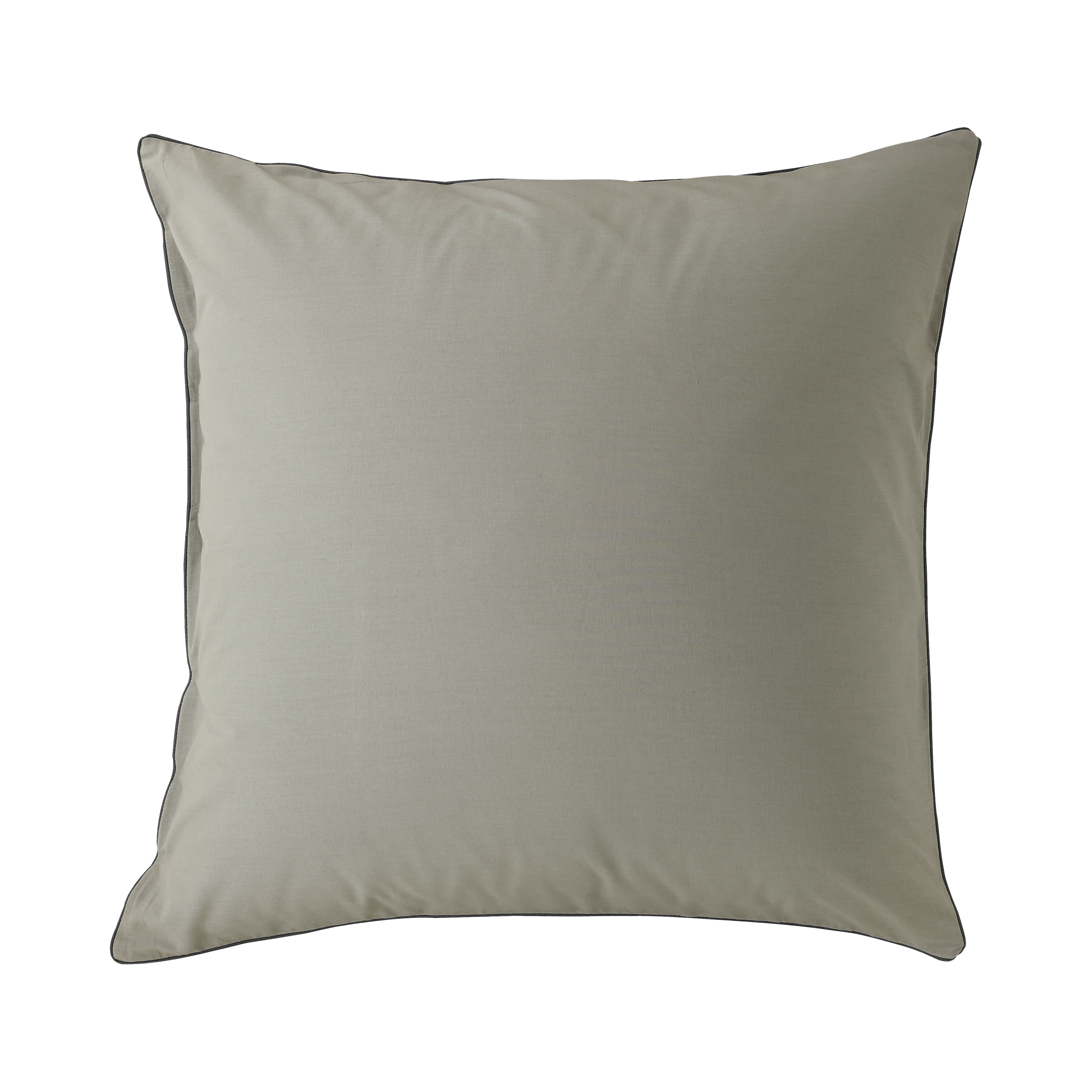 Taie d'oreiller coton bio Thaïs - Bronze - 65 x 65 cm | Camif